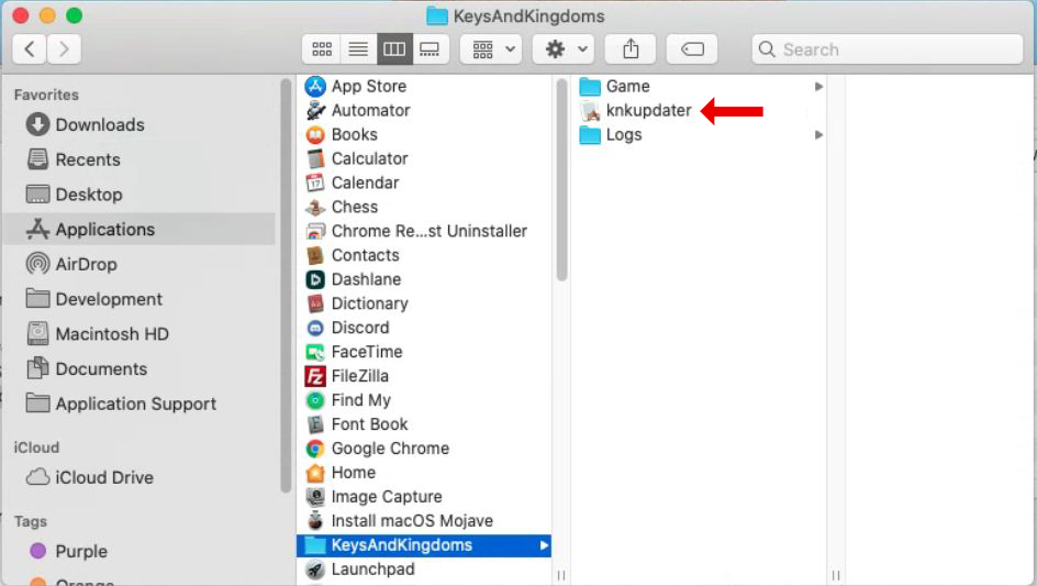 Installing On Mac | Keys and Kingdoms